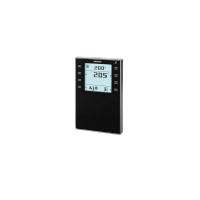 China QMX3.P74-1BSC Room Operator Unit KNX with Sensors for Temperature Humidity CO2 Segmented Backlit Display Touchkeys Black S55624-H127 for sale