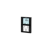China QMX3.P37-1BSC Room Operator Unit KNX with Temperature Sensor Segmented Backlit Display Configurable Touchkeys LED Display Black S55624-H129 for sale
