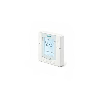 China RDF600KN Flush Mount KNX Room Thermostat 2/4-Pipe FCU On/Off Output + 2 Universal Inputs Round/Square Conduit Boxes S55770-T293 for sale