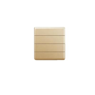 China NP16164_01WG Schneider Unica KNX Push Button 8-Key Wine Gold Luxury Intelligent Control Interface Panel for sale