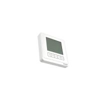 China TC903-3A2L Schneider SpaceLogic Fan Coil Thermostat LCD 5-Button 2P 3-Fan 240V White Professional HVAC Control for sale