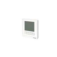 China TC903-3A2L Schneider SpaceLogic Fan Coil Thermostat LCD 5-Button 2P 3-Fan 240V White Professional HVAC Control for sale