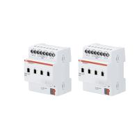China SA/S 4.6.2.1 ABB KNX Switch Actuator 4-Fold 6A Compact Output Device for Shutter and Lighting Coordination Unit for sale
