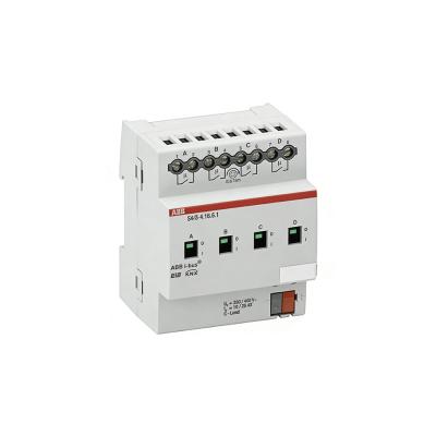 China SA/S 4.16.6.1 ABB KNX Switch Actuator 4-Fold 16A C-Load for High Inrush Current LED Drivers and Capacitive Loads for sale