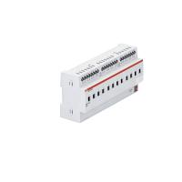 China SA/S 12.10.2.1 ABB KNX Switch Actuator 12-Fold 10A Reliable Power Relay Module for Lighting and Standard Loads MDRC for sale