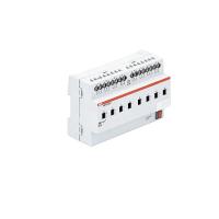 China SA/S 8.16.2.1 ABB KNX Switch Actuator 8-Fold 16A Industrial Strength Relay Module for Large Office Lighting Banks for sale