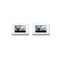 China 8136/12-811-500 ABB Busch-priOn 3-Gang Control Element Modular Push-Button with Free Configurable Functions for sale