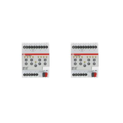 China BE/S 8.230.2.1 ABB Binary Input 8-Fold 230V AC for Monitoring High-Voltage Floating Contacts in Professional KNX for sale