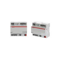 China FCC/S1.1.1.1 ABB KNX Fan Coil Controller 2-Fold PWM Output with 3-Speed Fan Step Control Module for HVAC Automation for sale
