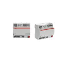 China FCC/S1.1.1.1 ABB KNX Fan Coil Controller 2-Fold PWM Output with 3-Speed Fan Step Control Module for HVAC Automation for sale