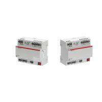 China FCC/S1.1.1.1 ABB KNX Fan Coil Controller 2-Fold PWM Output with 3-Speed Fan Step Control Module for HVAC Automation for sale
