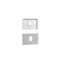 China 6136/27-811-500 ABB Mounting Frame with Integrated Logical Adapter for Busch-SmartTouch 7-Inch White for KNX for sale