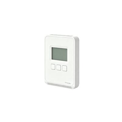 China SLPSLXX Schneider SLP Temp/RH Sensor LCD Matte Professional Intelligent Building Automation Protocol Sensor for sale