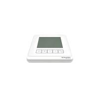 China TC903-3A4LA Schneider Fan Coil Thermostat 4-Pipe Standalone White LCD Professional 3-Speed Fan Control for sale