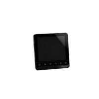 China TC907-3A2LB Schneider Touchscreen Thermostat 2-Pipe Black Luxury Modern UI Professional Climate Unit for sale