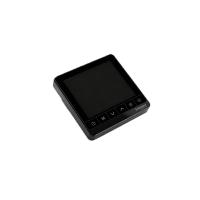 China TC907-3A4LAB Schneider Touchscreen Thermostat 4-Pipe Black Luxury Residential Intelligent HVAC Control for sale