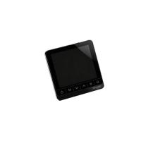 China TC907-3A4LAB Schneider Touchscreen Thermostat 4-Pipe Black Luxury Residential Intelligent HVAC Control for sale