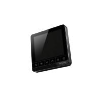 China TC907-3A4LAB Schneider Touchscreen Thermostat 4-Pipe Black Luxury Residential Intelligent HVAC Control for sale