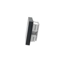 China TC907-3A4PDPSAB Schneider Touchscreen Thermostat 4-Pipe PIR Sensor Black Modbus Luxury Smart Home Link for sale