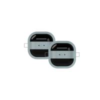 China 6131/30-183-500 ABB Busch-Presence KNX Detector Aluminium Finish 2-Channel Wide Area Ceiling Presence Unit for sale