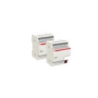 China JRAS/2.230.1.1 ABB Blind/Shutter Actuator 2-Fold 230V AC with Slat Adjustment KNX Window Shading Module for sale