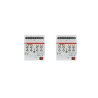 China JRAS/4.24.5.1 ABB Blind/Shutter Actuator 4-Fold 24V DC Safety Low Voltage KNX Travel Detection Module for sale