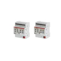 China JRAS/4.24.5.1 ABB Blind/Shutter Actuator 4-Fold 24V DC Safety Low Voltage KNX Travel Detection Module for sale