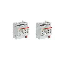 China JRAS/4.24.5.1 ABB Blind/Shutter Actuator 4-Fold 24V DC Safety Low Voltage KNX Travel Detection Module for sale