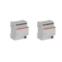 China JRAS/4.230.1.1 ABB Blind/Shutter Actuator 4-Fold 230V AC Multi-Zone KNX Window Blind Control Unit for sale