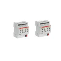 China JRAS/4.230.2.1 ABB Blind/Shutter Actuator 4-Fold 230V AC Manual Override KNX Multi-Zone Shading for sale