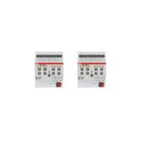 China JRAS/4.230.2.1 ABB Blind/Shutter Actuator 4-Fold 230V AC Manual Override KNX Multi-Zone Shading for sale