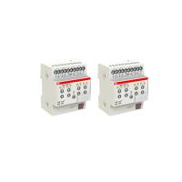 China JRAS/4.230.5.1 ABB Blind/Shutter Actuator 4-Fold 230V AC Auto Travel Detection KNX Smart Facade Unit for sale