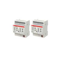 China JRAS/4.230.5.1 ABB Blind/Shutter Actuator 4-Fold 230V AC Auto Travel Detection KNX Smart Facade Unit for sale