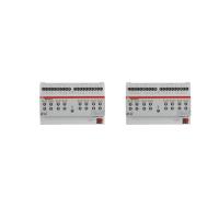 China JRAS/8.230.2.1 ABB Blind/Shutter Actuator 8-Fold 230V AC Manual Override KNX Institutional Shading for sale