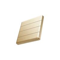 China NP16164_01WG Schneider ZENcelo 8-Button KNX Panel Dawn Gold Color for sale