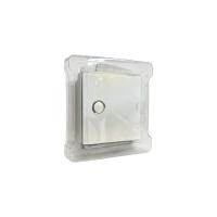 China UC21SW XPW Schneider Single Switch Plate Pearl White Elegant Finish for sale
