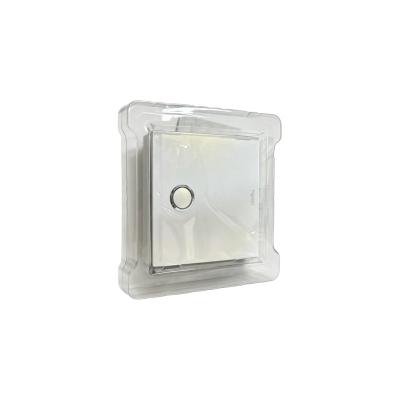 China UC21SW XPW Schneider Single Switch Plate Pearl White Elegant Finish for sale