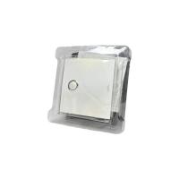 China UC21SW XPW Schneider Single Switch Plate Pearl White Elegant Finish for sale