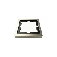 China MTN4010-6550 Schneider D-Life Switch Plate Frame Nickel Metal Finish for sale