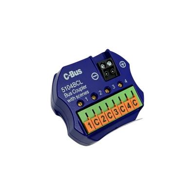 China 5104BCL Schneider 4-Way KNX Bus Coupler Module for MDRC Installation for sale
