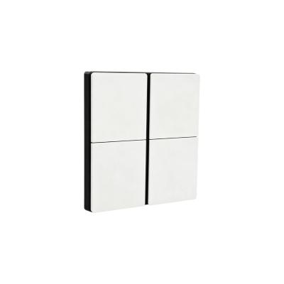China C2B616201_WE_C1 Schneider Claro 4-Button KNX Smart Panel Elegant White for sale
