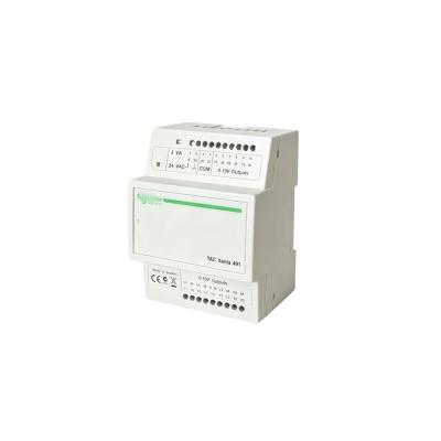 China 007303010 Schneider TAC Xenta E1 Modular Expansion I/O Module HVAC Controller DIN Rail Backplane Mount for sale