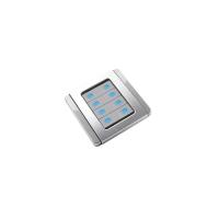 China MTN6518_GB Schneider NEO 8-Button KNX Panel IR Receiver Gray Silver RGB LED Scene Management Luxury for sale
