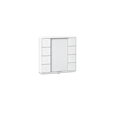 China MTN628319 Schneider Design 8-Button KNX Smart Panel Bus Coupler Pure White RGB LED Scene HVAC Control for sale