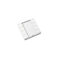 China MTN628319 Schneider Design 8-Button KNX Smart Panel Bus Coupler Pure White RGB LED Scene HVAC Control for sale
