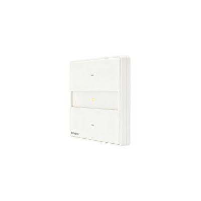 China 5WG1201-2DB13 Gamma Arina Single 2-Key Touch Switch White Status LED Direction LED KNX Lighting Control for sale