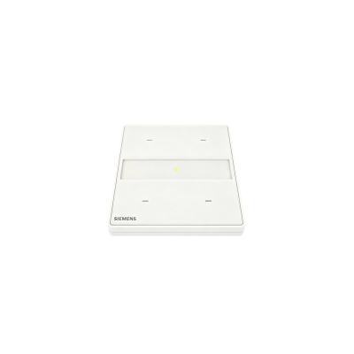 China 5WG1202-2DB12 Gamma Arina Dual 4-Key Touch Switch White 86-Type KNX Direction LED Lighting Curtain Scene Control for sale