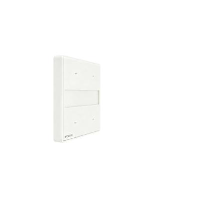 China 5WG1203-2DB13 Gamma Arina Quad 8-Key Touch Switch White Status LED Direction LED Multi-Function Room Control KNX for sale