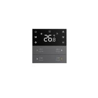 China MT22002 ODM KNX Thermostat Metal Keys Dot Lights AC Heating Fresh Air Fan Coil PM2.5 AQI 86 Box for sale