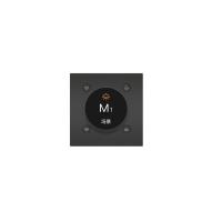 China MT34002 ODM KNX Rotary Dimming Curtain Panel 4-Corner Keys IR Proximity Wake Adjustable Backlight 86x93 for sale